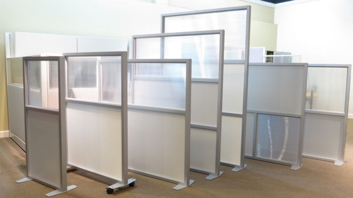 Free Standing Dividers - Office Work Design